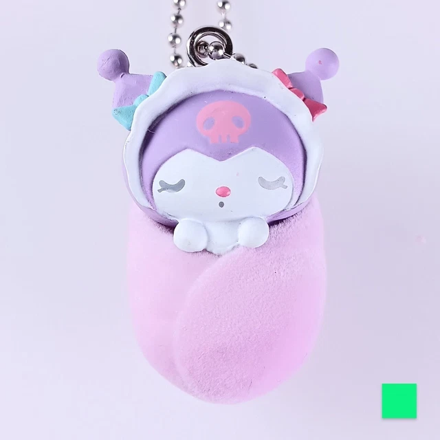 KUROMI SANRIO KEYCHAIN Mini Figure Mascot Okurumi Baby From Japan F/S ...