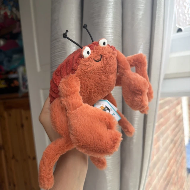 JELLYCAT I AM Small Crispin Crab Retired £42.30 - PicClick UK