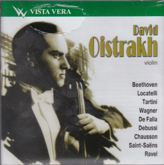DAVID OISTRAKH JOUE Beethoven Locatelli Tartini Wagner De Falla, Ravel CD neuf EUR 11,99 ...