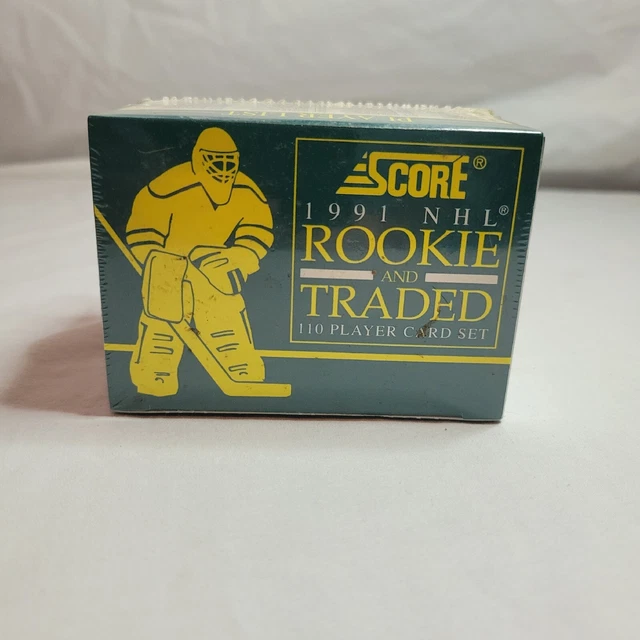1991 SCORE NHL Rookie and Traded Set 110 cards SEALED $9.99 - PicClick CA