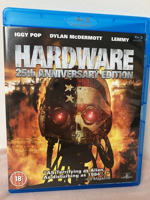 HARDWARE CYBER PUNK Movie Blu Ray Anniversary Edition Iggy Pop ...