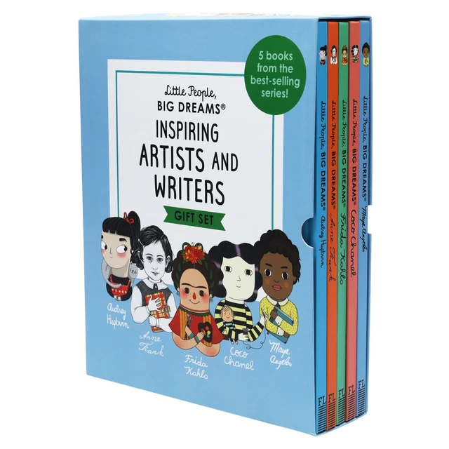 LITTLE PEOPLE BIG Dreams Inspiring Artists & Writers 5 Books - Lisbeth ...