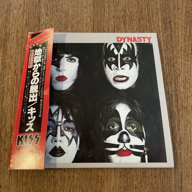 KISS CD DYNASTY Mini LP Remaster Japan Japanese PHCR-94046 Vintage Kiss ...