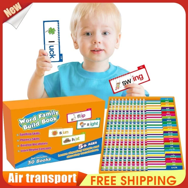 CVC WORD FLIP Chart Interactive Consonante Vocale Word Builder for ...