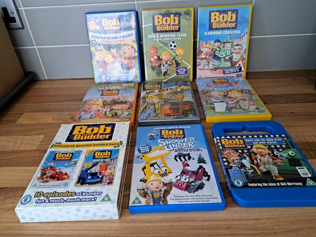 BOB THE BUILDER Dvds Bundle £4.99 - PicClick UK