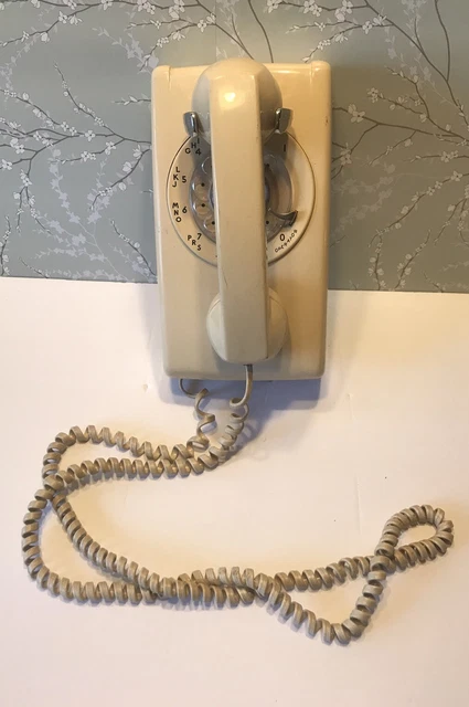 VINTAGE WESTERN ELECTRIC Rotary Wall Phone Untested £42.01 - PicClick UK