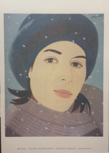 ALEX KATZ (WARHOL Keith Haring Hockney Christo schifano Mirò beecroft ...
