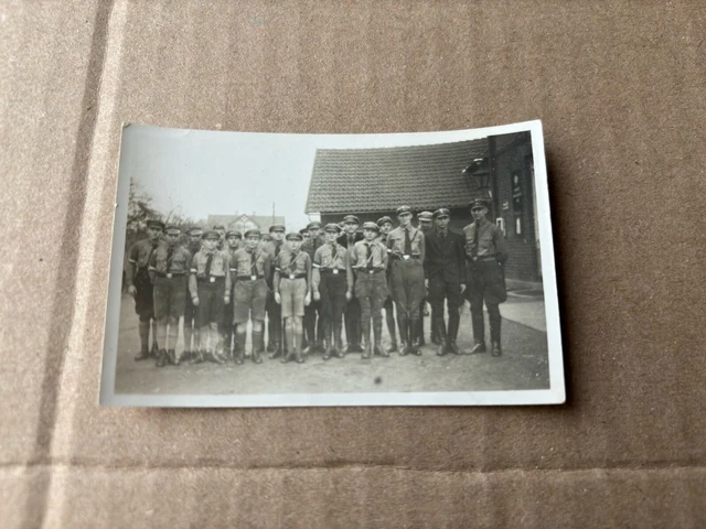 PHOTO ALLEMANDE HITLERJUGEND 1933 Ww2 Militaria Original EUR 12,50 ...
