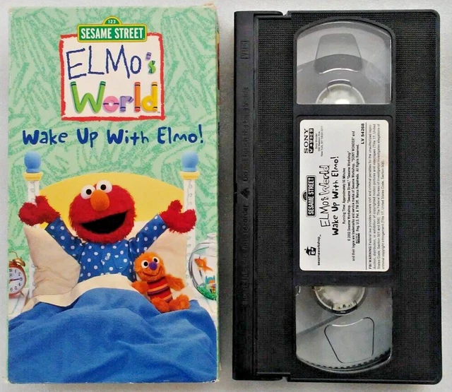 VHS SESAME STREET - Elmos World - Wake Up With Elmo (VHS) EUR 10,94 ... VHS SESAME STREET - Elmos World - Wake Up With Elmo (VHS) EUR 10,94 ...
