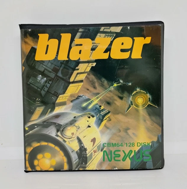 BLAZER COMMODORE 64 Disk Complete Working *Hard-to-find MARK ...
