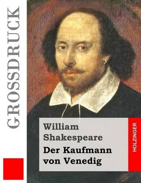 DER KAUFMANN VON Venedig (Grodruck) by William Shakespeare (German ...