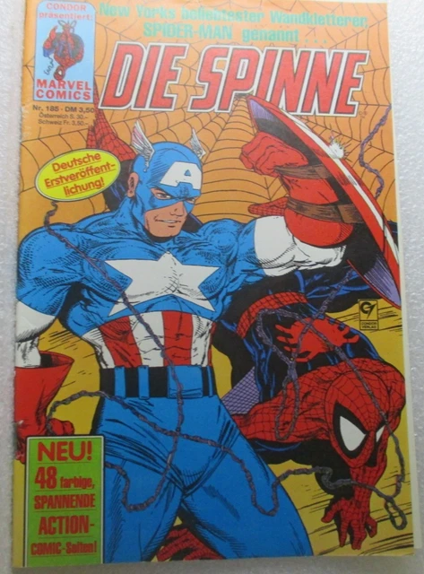 NACHLASS CHANCE COMIC Seltenheit DIE SPINNE Marvel Condor Erstauflage ...