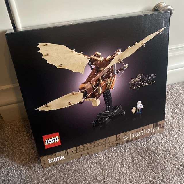 LEGO ICONS: LEONARDO Da Vinci's Flying Machine (10363) £31.90 - PicClick UK
