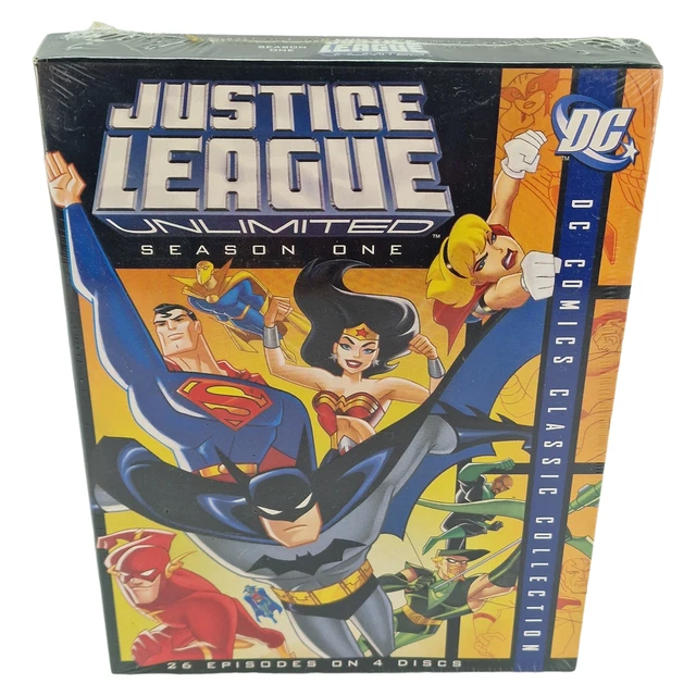 JUSTICE LEAGUE UNLIMITED : Saison 1 DVD DigiPack / DC Comics Classic ...