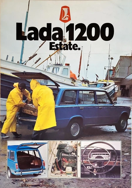 LADA 1200 ESTATE [VAZ 2101 Zhuguli] Brochure Datasheet 1977 £5.92 ...