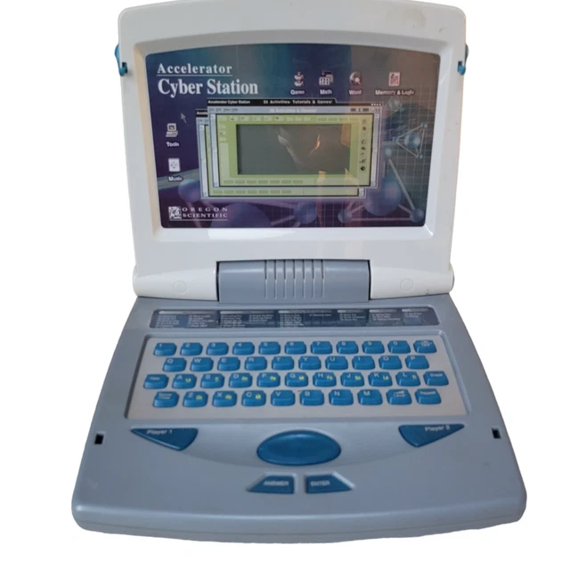 VTG OREGON SCIENTIFIC Accelerator Cyber Station Learning Laptop Tested ...
