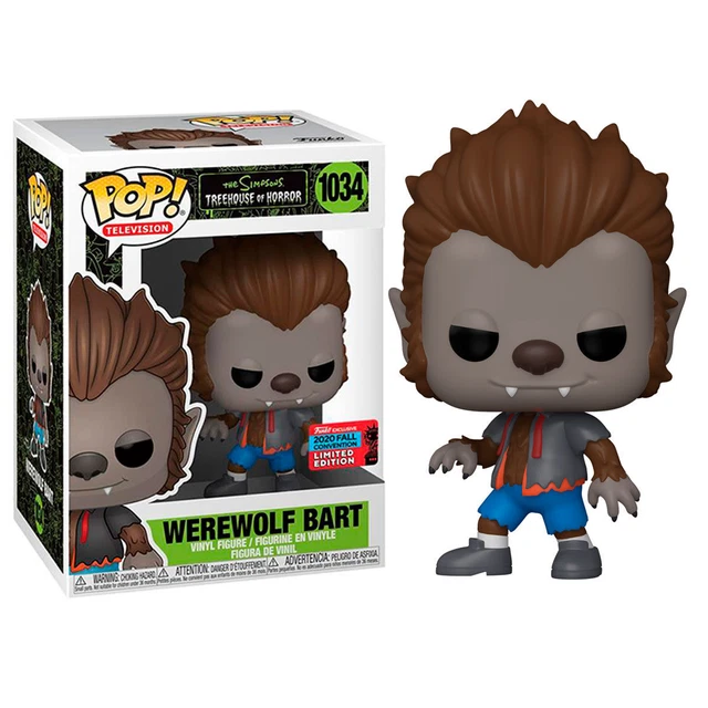 397083 POP FIGURE The Simpsons Werewolf Bart Exclusive EUR 36,99 ...