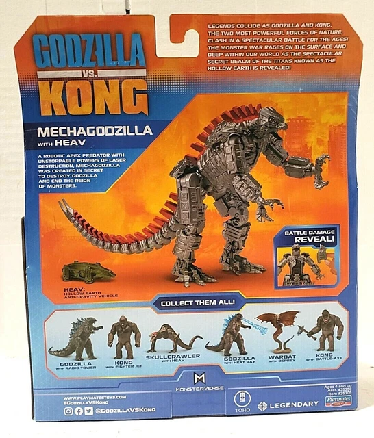 PLAYMATES MONSTERVERSE GODZILLA vs Kong 6 PLAYMATES MONSTERVERSE GODZILLA vs Kong 6
