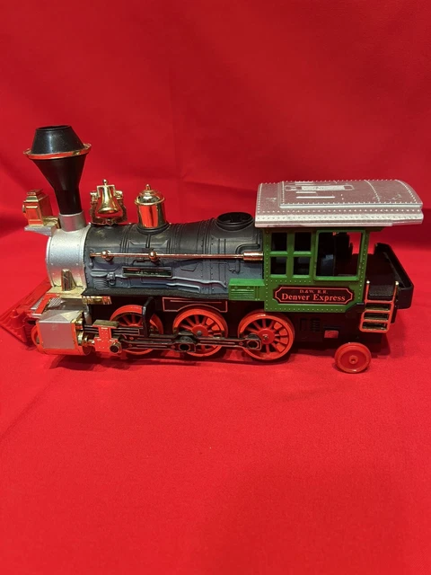 VINTAGE 1981 G SCALE New Bright Denver Express Train Engine $20.64 ...