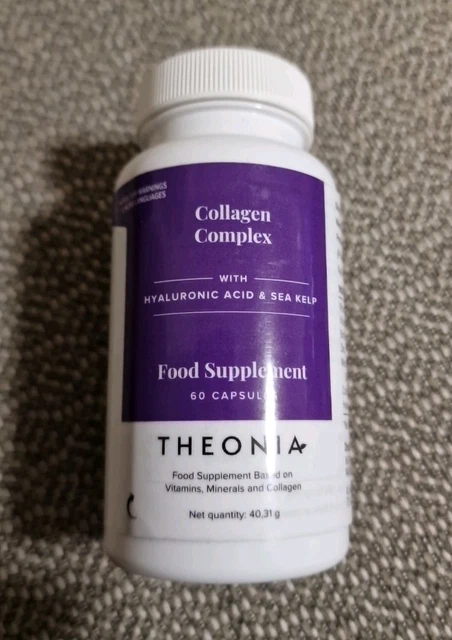 THEONIA COLLAGEN COMPLEX with Hyaluronic Acid & Sea Kelp Food ...