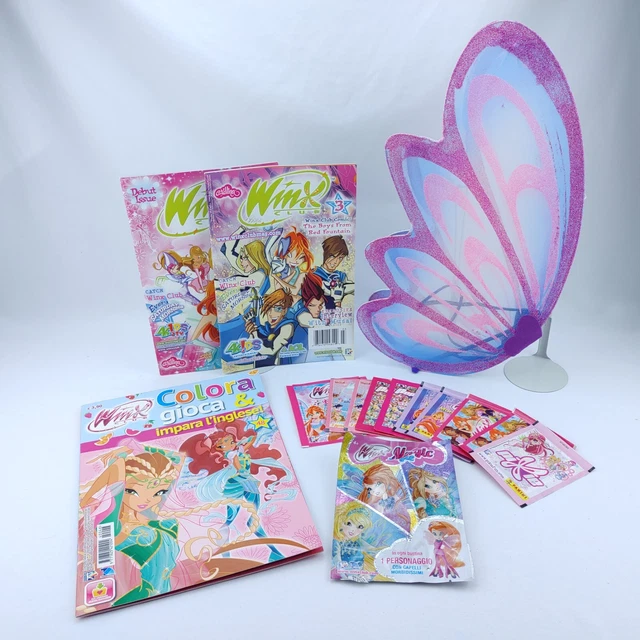 ULTIMATE WINX CLUB Bundle! Comics Toy Coloring Book Stickers ...
