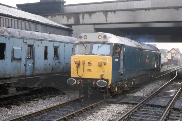 ORIGINAL 35MM SLIDE - Class 50 50008 'ELR Autumn Diesel Gala' - 1992 ...