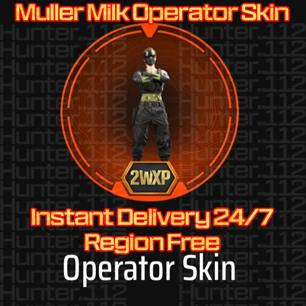 BLACK OPS 7 Müllermilch Muller Milk Exclusive Raver Operator Skin | BO7 ...