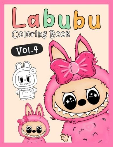 BOLD & EASY Labubu Vol.4 Coloring Book: Uncomplicated Fun | Explore ...