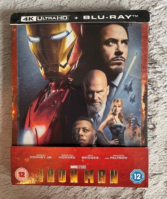 MARVEL - IRON Man 3 - 4K UHD Limited Edition Steelbook + Blu-ray ...