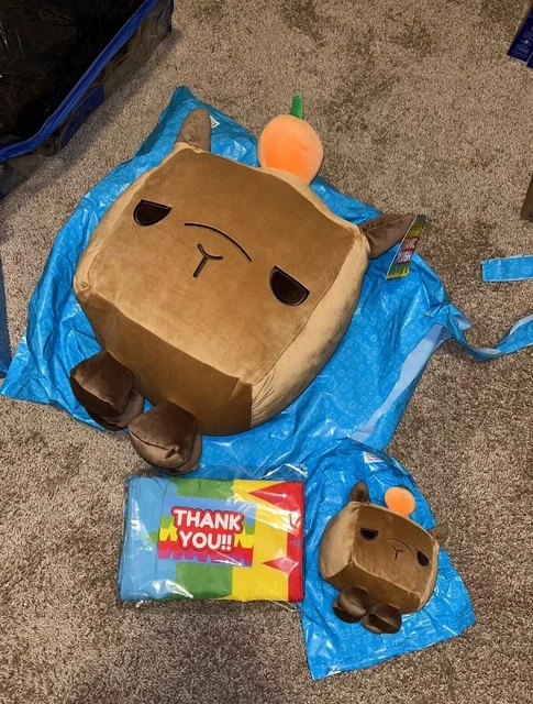 PET SIMULATOR X Titanic Capybara Plush With Baby Big Games ONLY PLUSH W ...