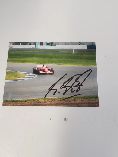 F1 MICHAEL SCHUMACHER orginal Picture autograph hand signed £55.00 ...
