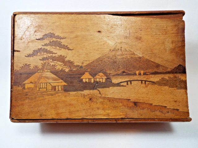 ANTIQUE JAPANESE 1930S Wooden Puzzle Boxes. Box for Restoration ...