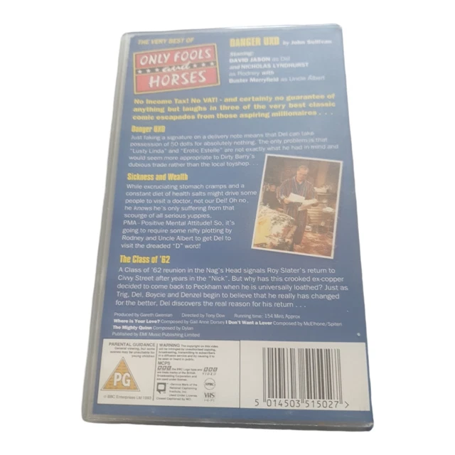 THE VERY BEST of Only Fools and Horses - Danger Uxd [VHS] [1993] [VHS ...