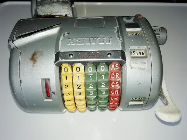 VINTAGE ALMEX TRAM Bus Conductor Ticket Machine in working condition. £ ...