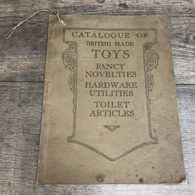VINTAGE CATALOGUE OF British Made Dolls Toys Novelties Brochure Book ...