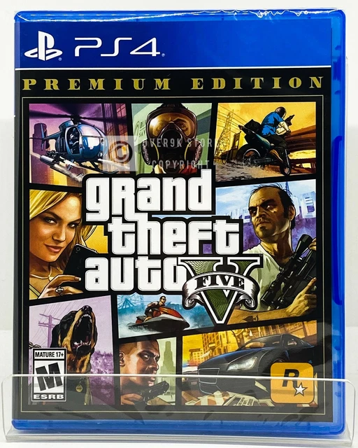 GRAND THEFT AUTO V GTA 5 Premium Edition - PS4 - Neuf | Scellé usine EUR 22,38 - PicClick FR