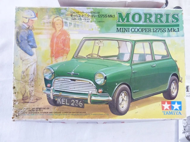 TAMIYA MORRIS MINI Cooper 1275s Mk.1 1:24 Model Kit EUR 47,78 - PicClick DE