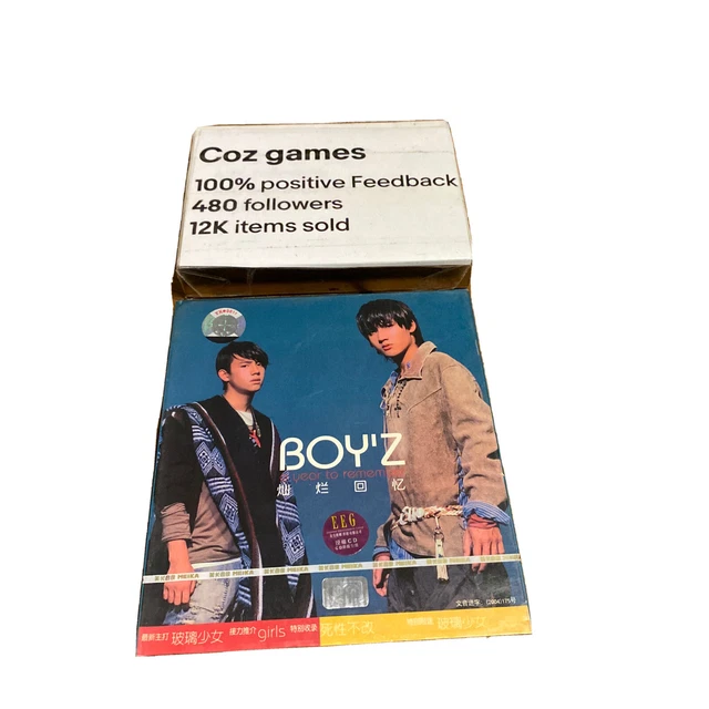 BOY’Z A YEAR To Remember Deluxe Cd Hong Kong Cantopop Boy Band With ...
