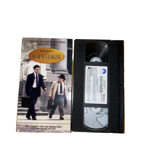 RAINMAKER, THE (1997), VHS Movie, Paramount Home Video (1998), M. Damon ...