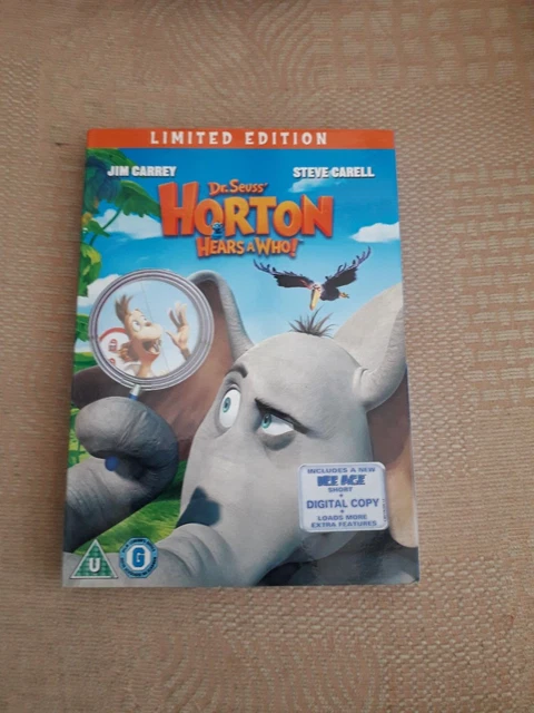 'DR. SEUSS' HORTON Hears A Who!' Dvd - Limited Edition 2-Disc - Cert U ...