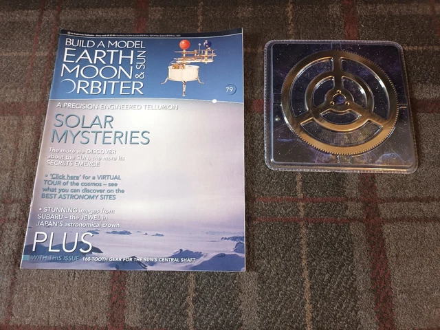 EAGLEMOSS BUILD A Precision Mechanical Solar System Magazine Issue 79 ...