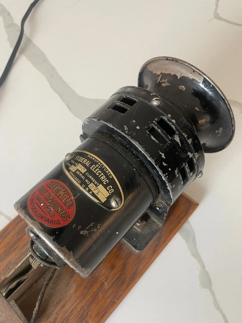 FEDERAL ELECTRIC SIREN Type B9 - Bickle Fire Engines $500.00 - PicClick CA