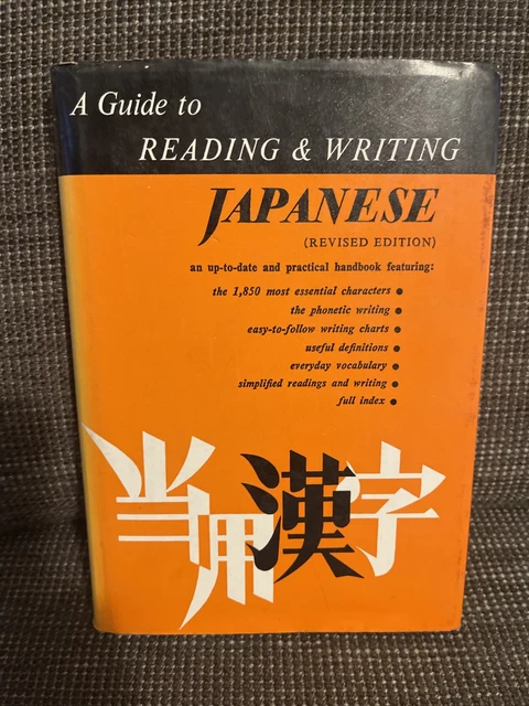 A GUIDE TO Reading & Writing Japanese Book Hardcover Tuttle EUR 4,99 ...