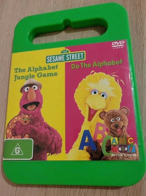 SESAME STREET THE Alphabet Jungle Game & Do The Alphabet DVD Region 4 ...