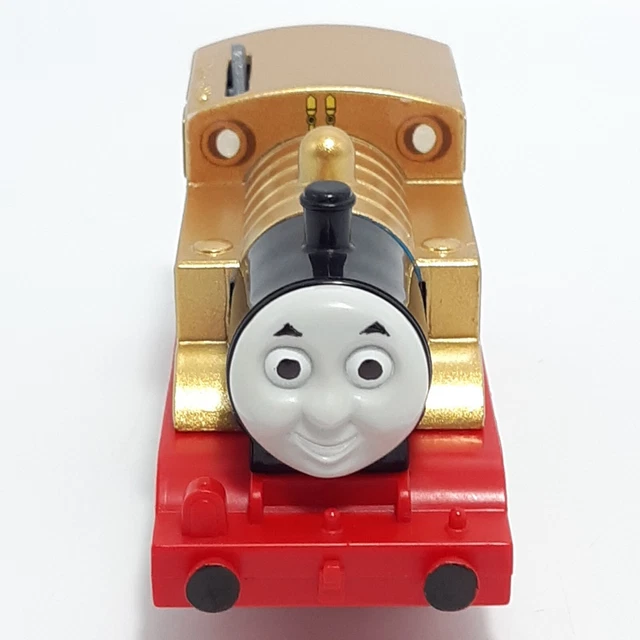 CUSTOM ANNIVERSARY 75TH Gold Thomas Motorized Trackmaster TOMY £59.92 ...