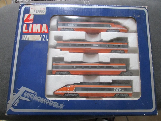 COFFRET TGV - Train LIMA Micromodels 163901 G - Parfait état en boite d ...