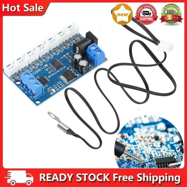 RS485 MODBUS RTU Remote Acquisition Monitoring Module DC 12V 7-Channel ...