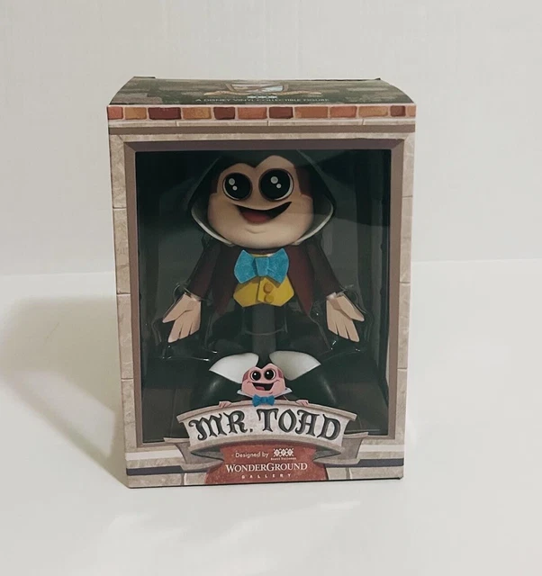 DISNEY WONDERGROUND GALLERY Mr. Toad Vinyl Figure by Scott Tolleson $49 ...