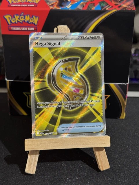 POKEMON TCG MEGA Evolution Mega Signal Full Art Ultra Rare 171/132 £4. ...