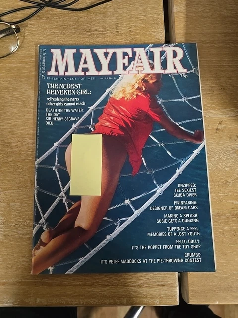 MAYFAIR MAGAZINE VOL 15 No 6 Vintage Glamour £5.00 - PicClick UK